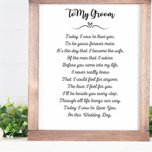 To My Groom-letter to Groom-memorial Poem- Father Daughter-mother-son ...