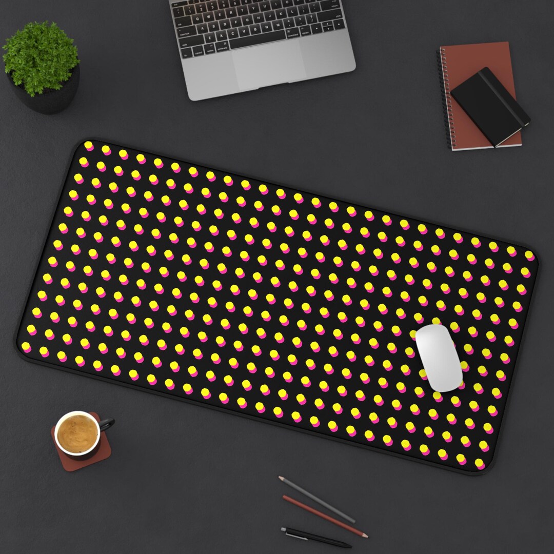 Polka Dot Desk Mat, Retro Desk Mat, Nerdy Desk Mat, Cute Desk Mat, Y2k ...