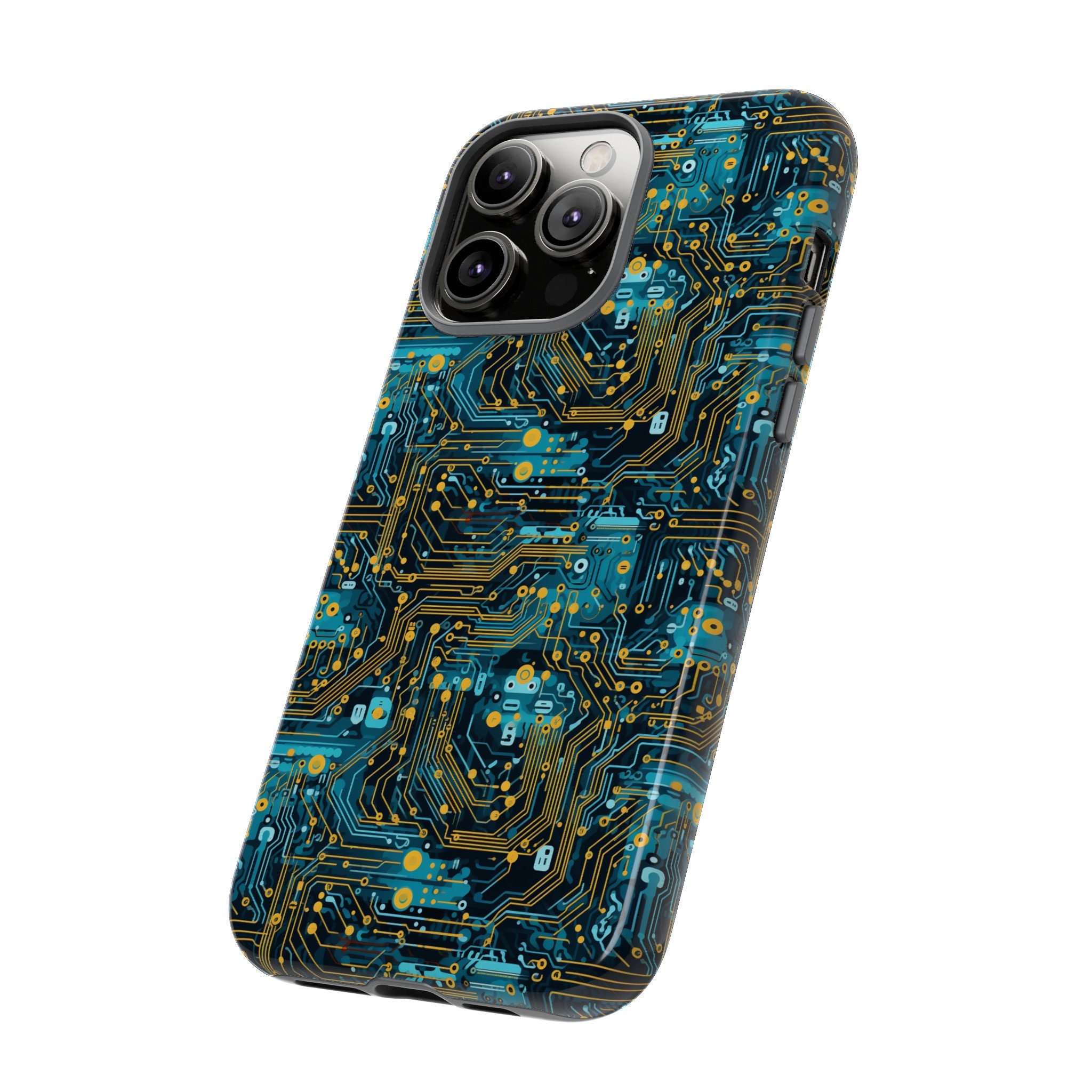 Circuit Board Phone Case, Cyberpunk Phone Case, Nerd Phone Case, Y2k ...