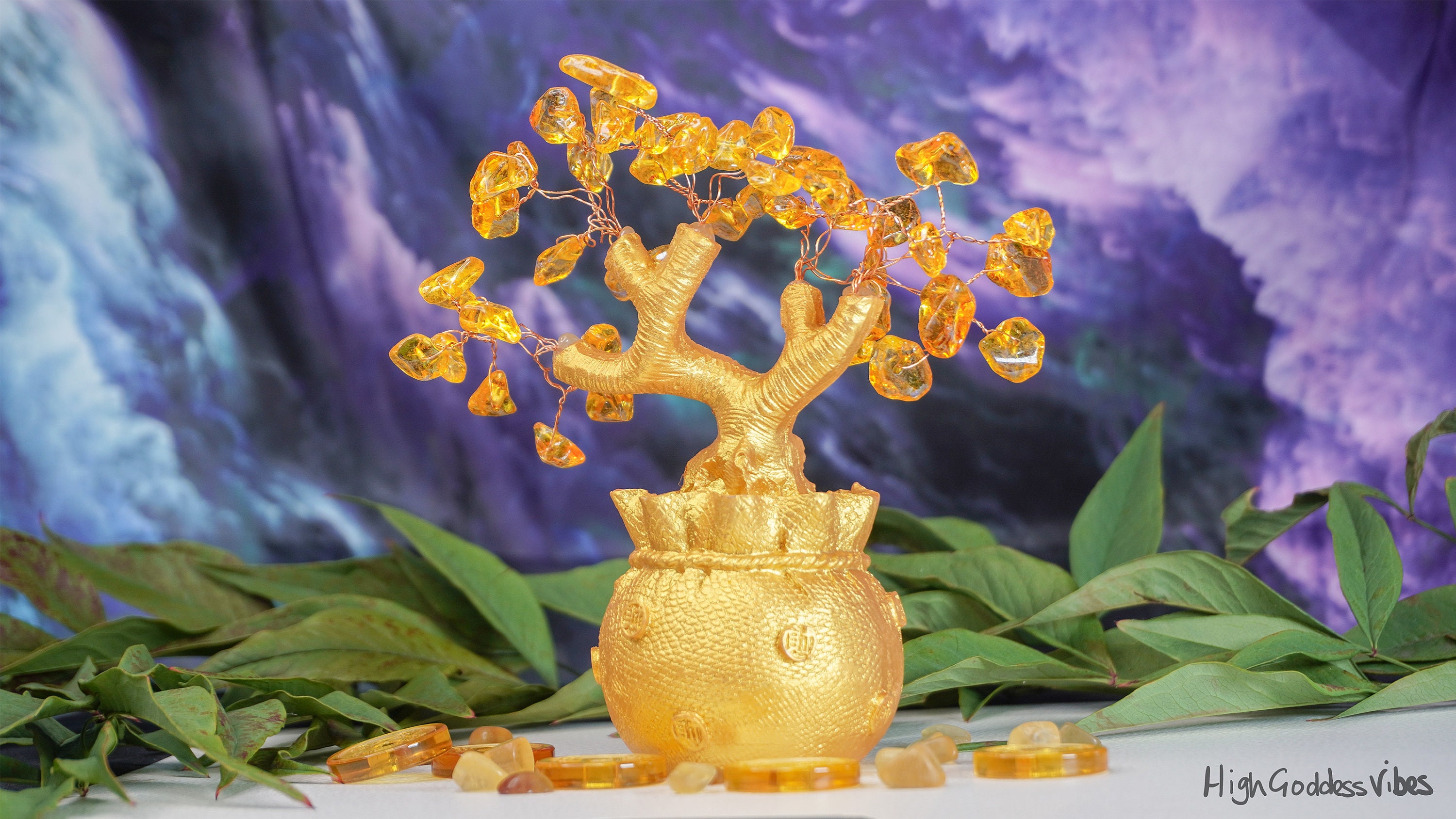Feng Shui Money Tree 4 Sizes, Prosperity Chinese Wealth Attraction ...