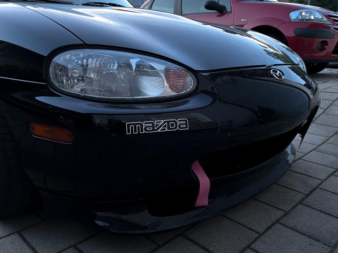 Mazda Lettering Sticker | Decal | Premium Film - Weatherproof ...