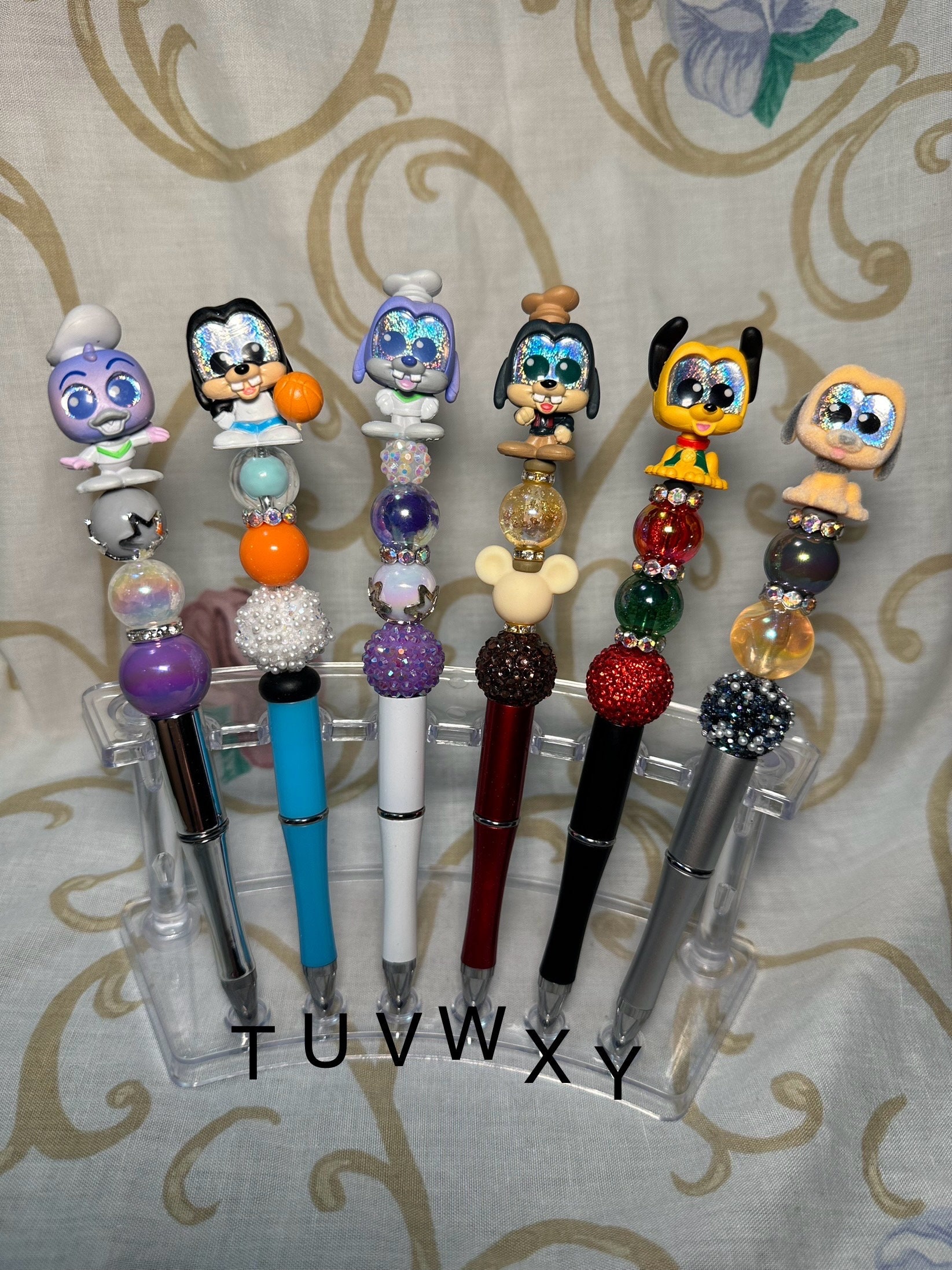 Disney Doorables Pens/ Minnie Beadable Pen/ Mickey and Friends Pens ...