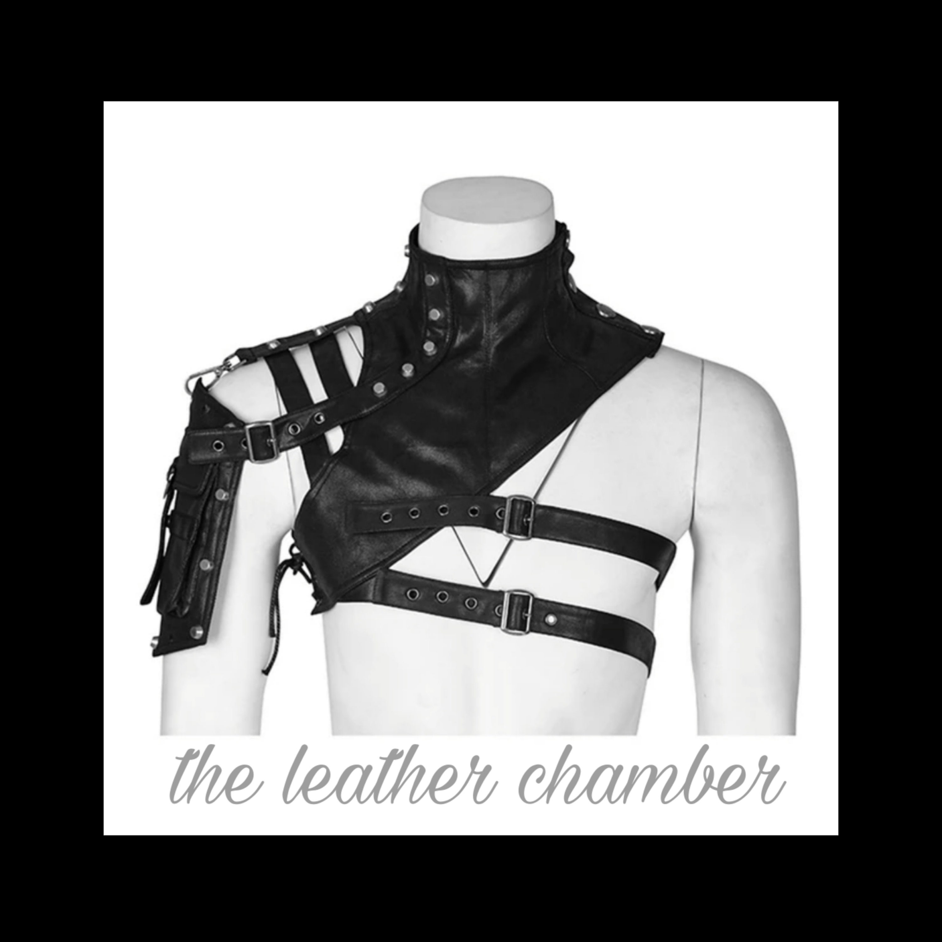 Handmade Gladiator Leather Shoulder Armour With Excellent - Etsy