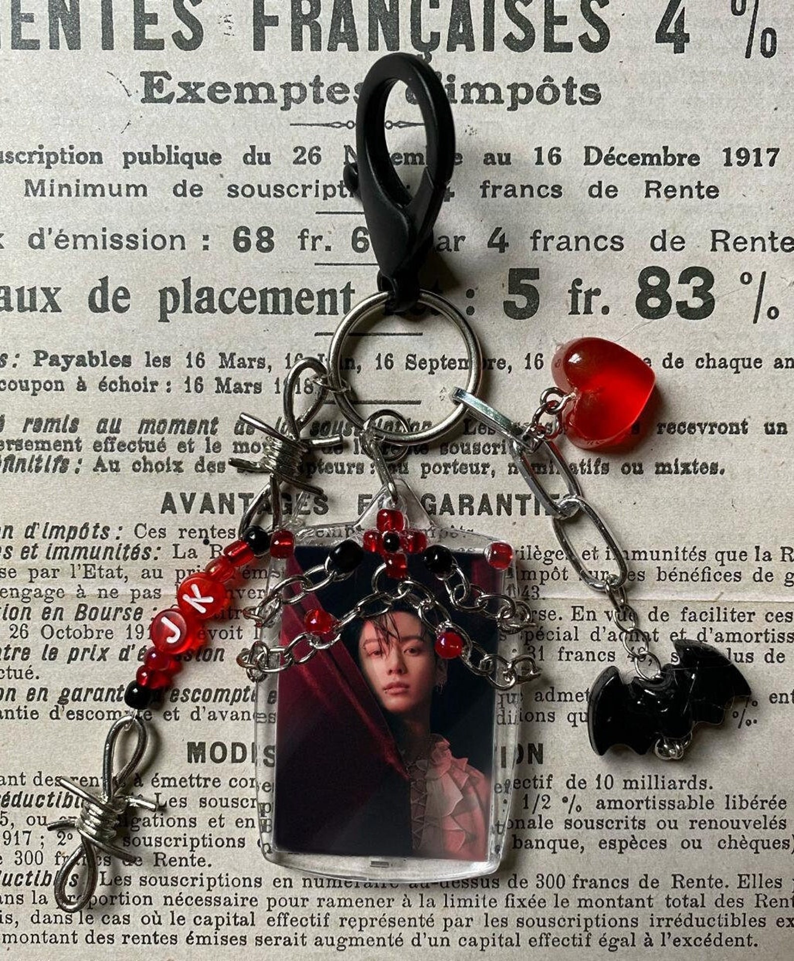 JK KEYCHAIN - Etsy