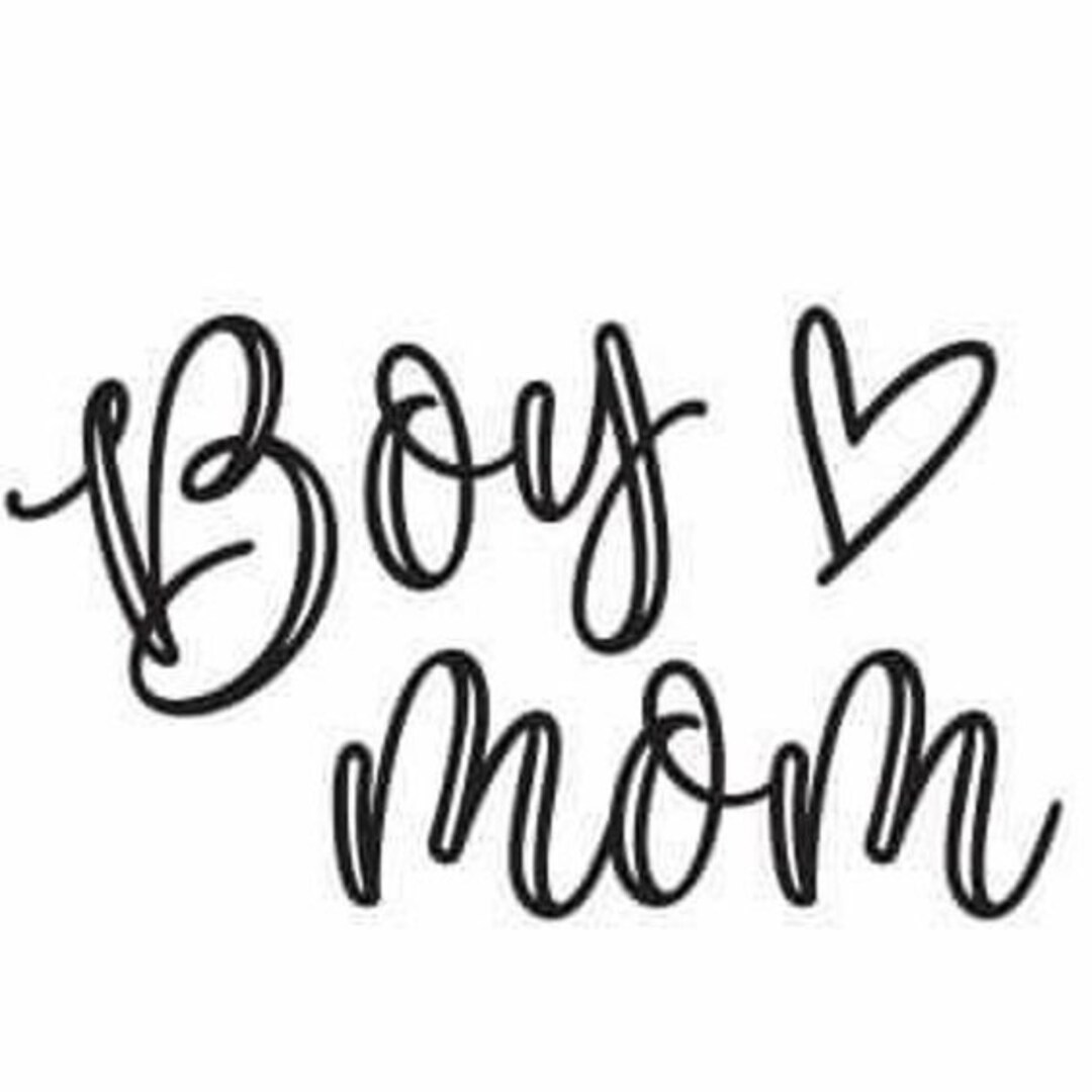 Boy Mom Car Decal, Window, Sticker - Etsy