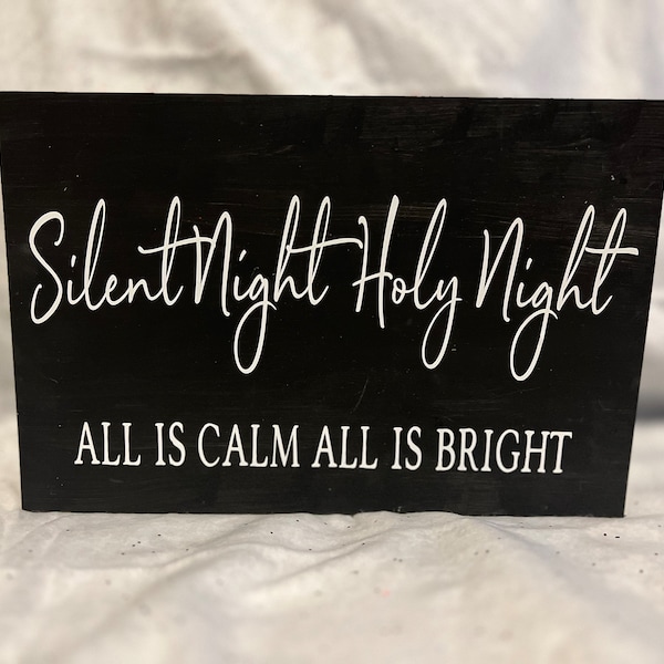 All is Calm All is Bright Sign - Etsy