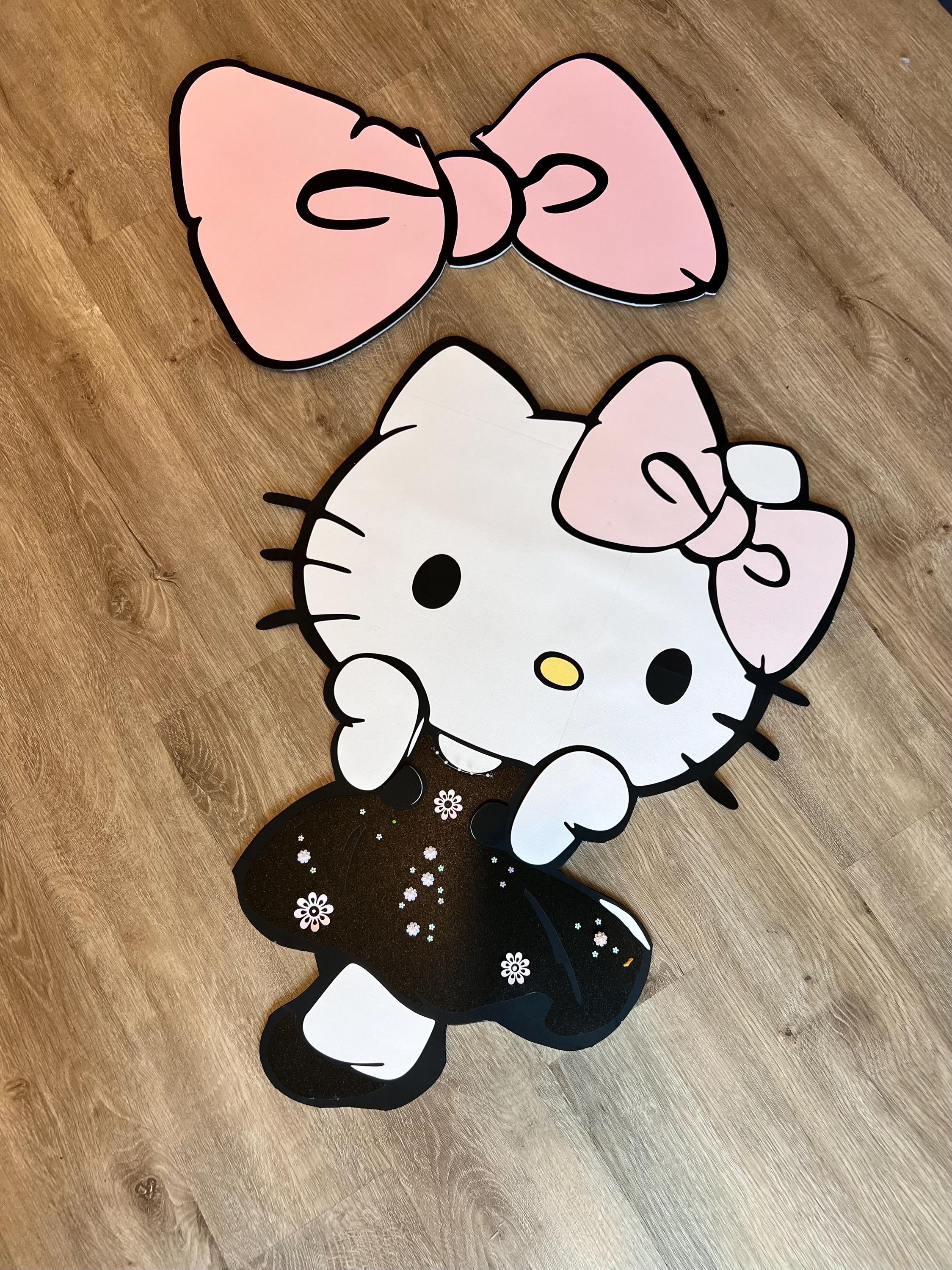 Hello Kitty Party Prop Cutouts - Etsy