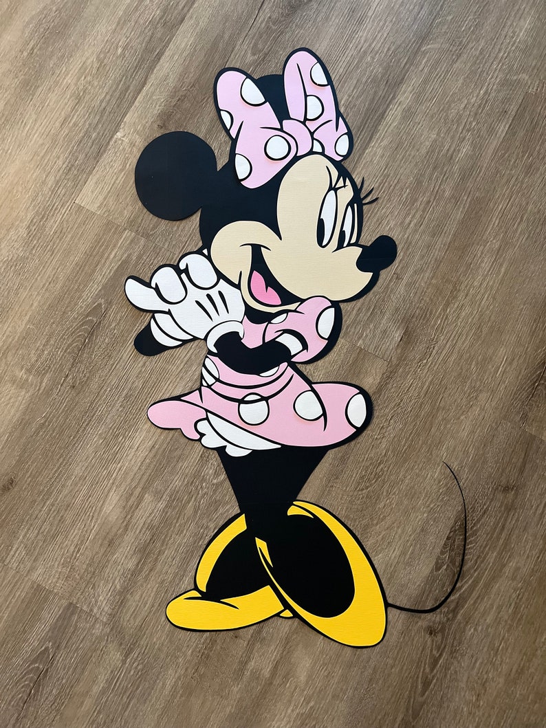 Minnie Mouse Party Props/ Mouse Cutouts - Etsy