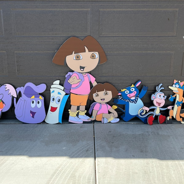 Character Cutout - Etsy