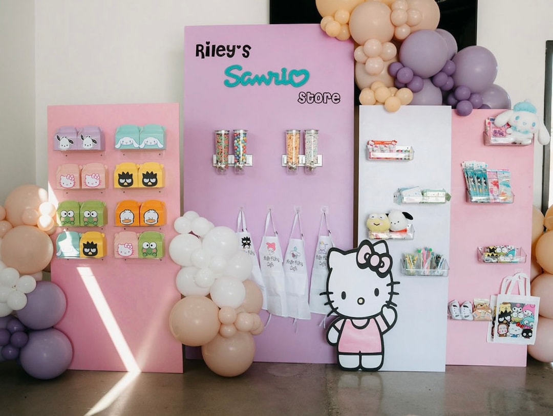 Hello Kitty Party Prop Cutouts - Etsy UK