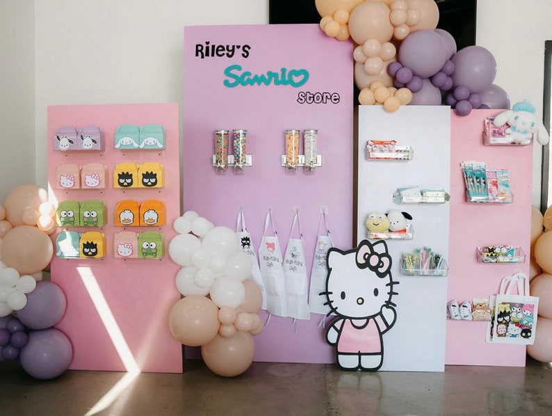 Hello Kitty Party Prop Cutouts - Etsy