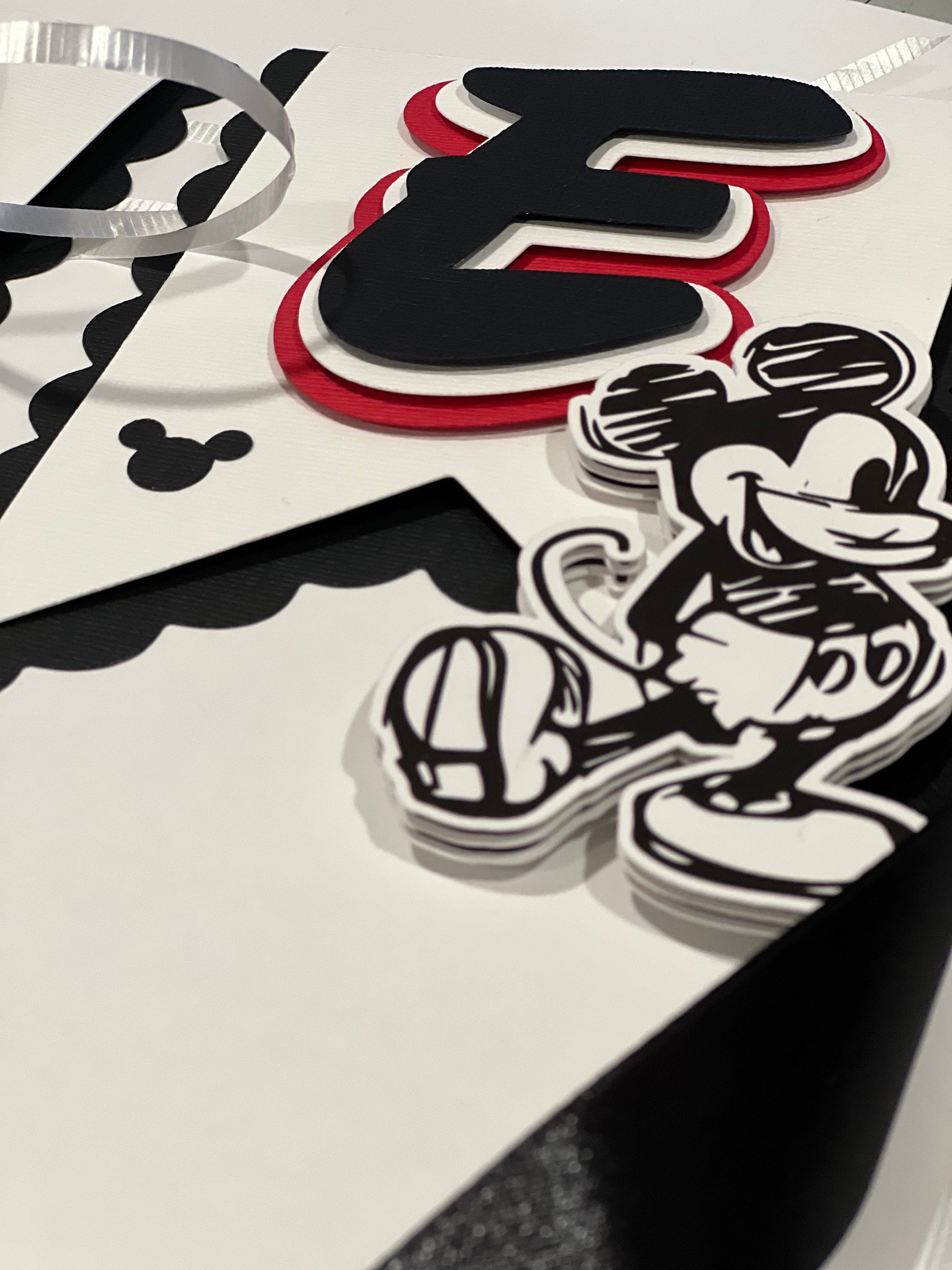 Mickey Mouse Banner - Etsy