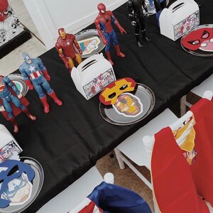 Superhero Party Favor Boxes - Etsy