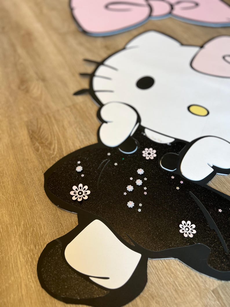 Hello Kitty Party Prop Cutouts - Etsy