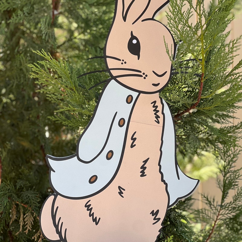 Peter Rabbit Cutout - Etsy