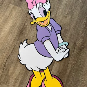 Daisy Duck Party Props/ Daisy Duck Cutout / Minnie Mouse Cutouts - Etsy
