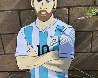 Lionel Messi Cutout - Etsy