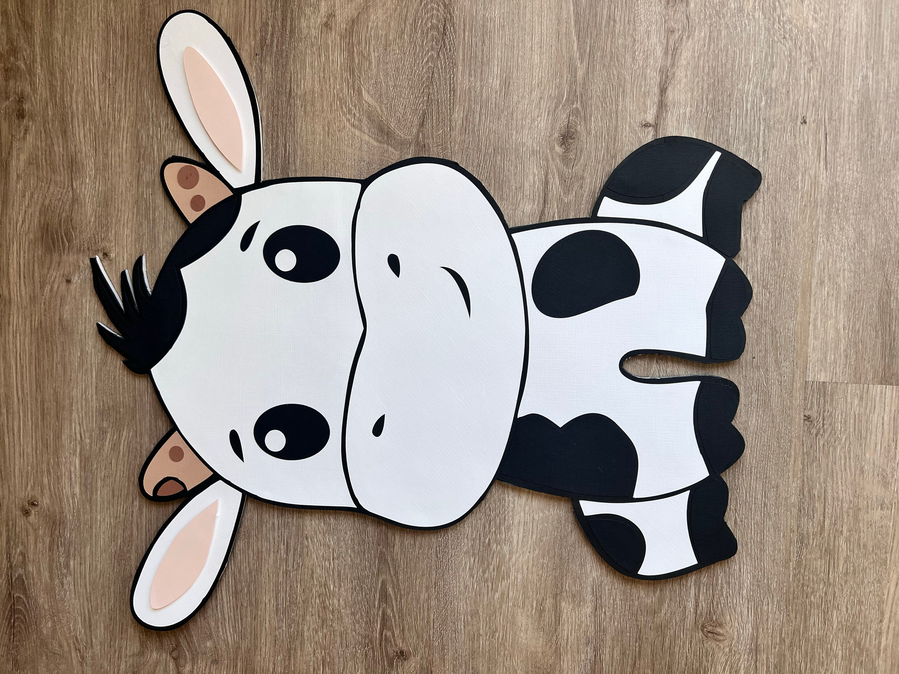 Cow Cutout Cow Prop Farm Animal Cutout Cow Standee Farm Animal Cutouts ...