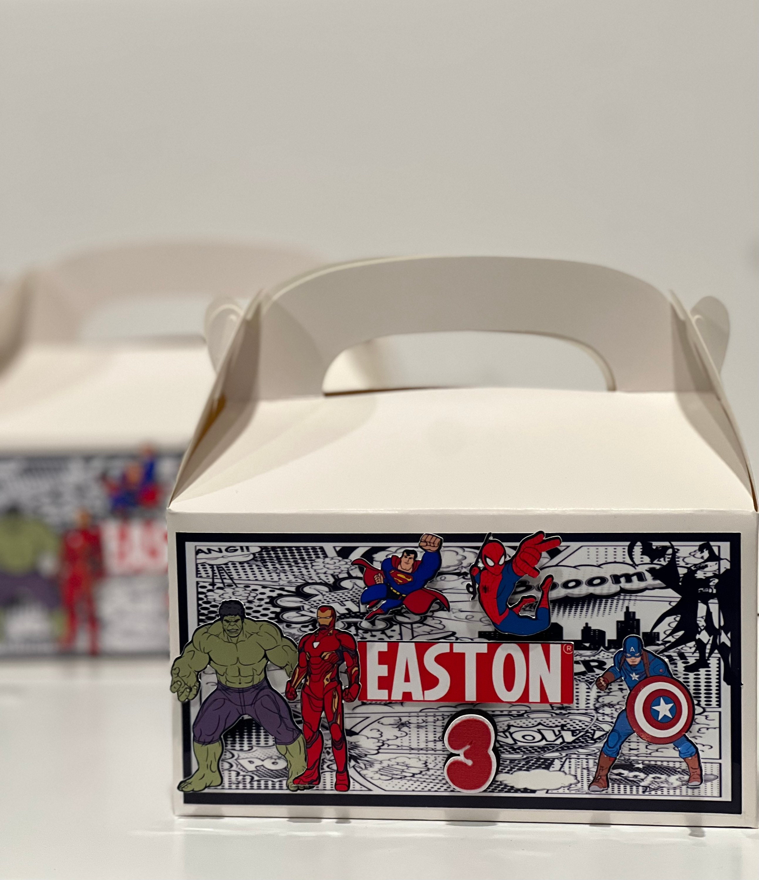 Superhero Goody Boxes - Etsy