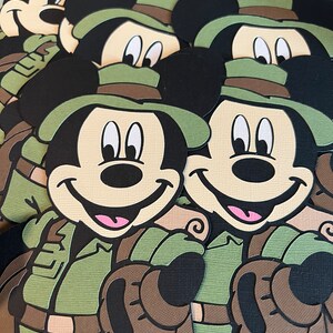 Mickey Safari Cutouts - Etsy