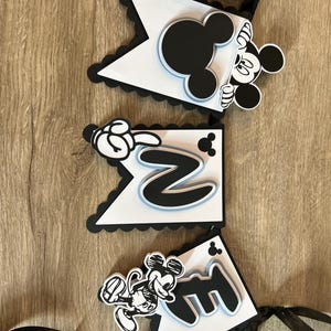 Mickey Mouse Banner - Etsy