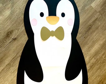 Penguin Cutout - Etsy