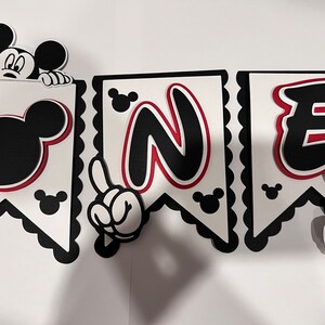 Mickey Mouse Banner - Etsy
