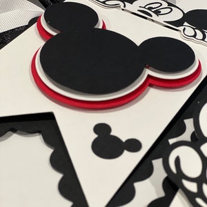 Mickey Mouse Banner - Etsy