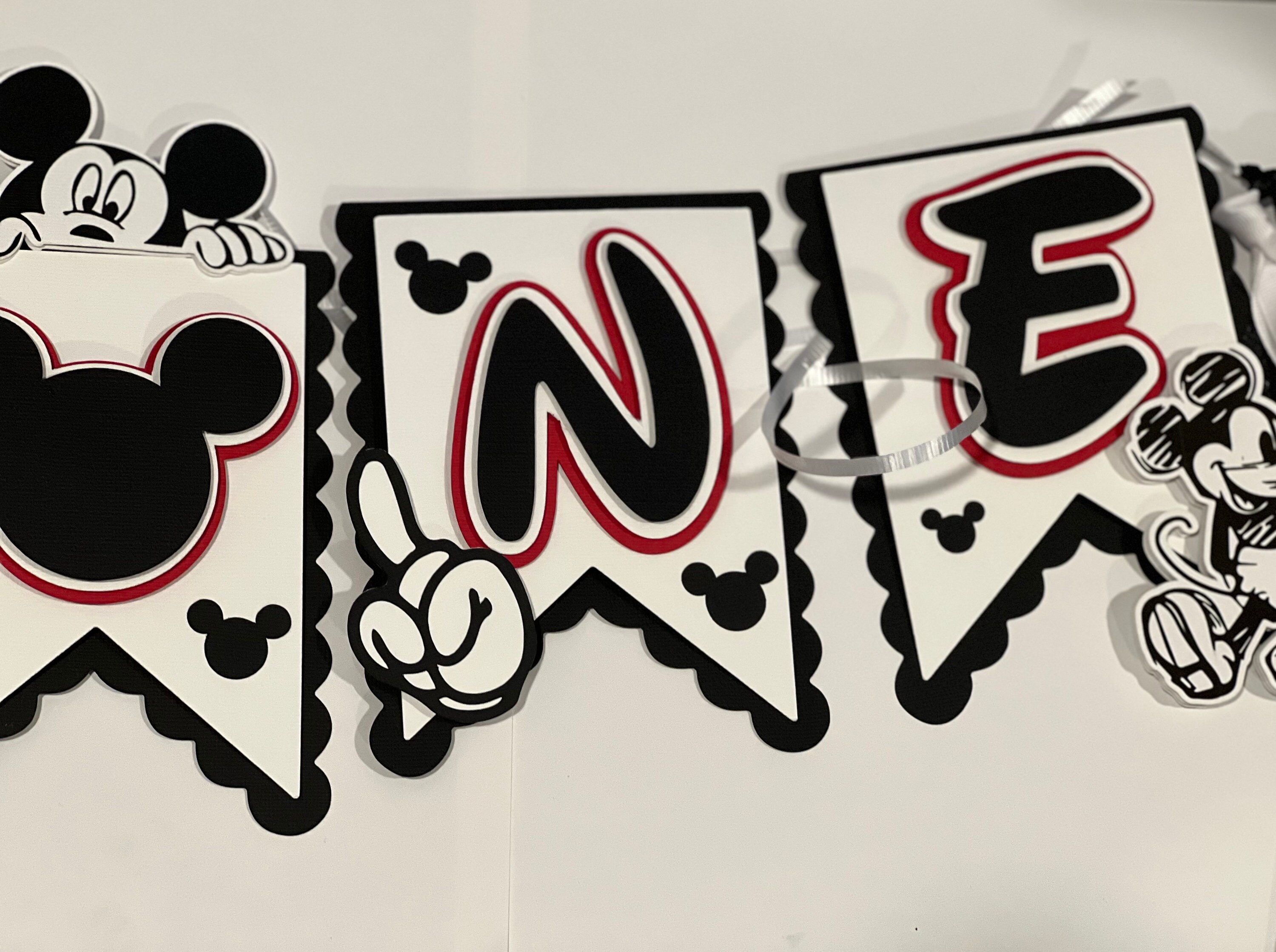 Mickey Mouse Banner - Etsy
