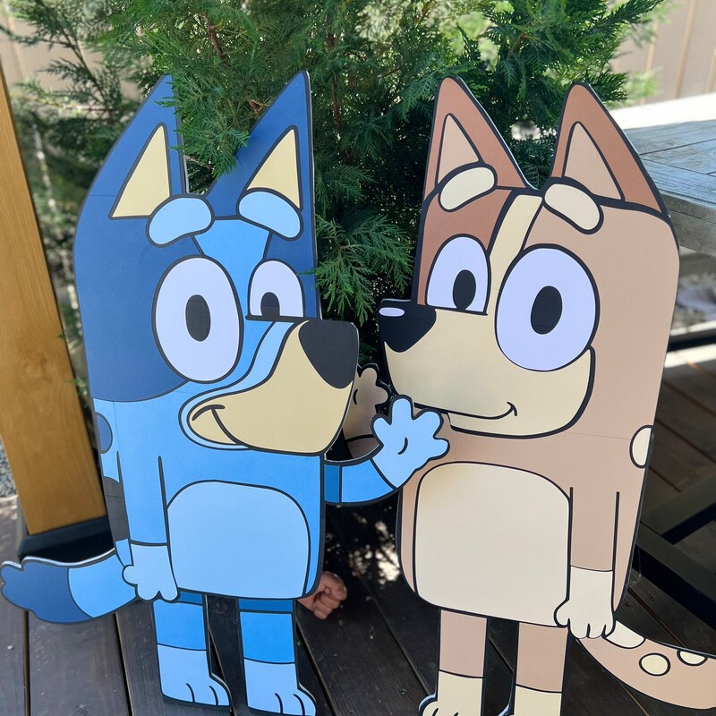 Bluey Cutouts - Etsy