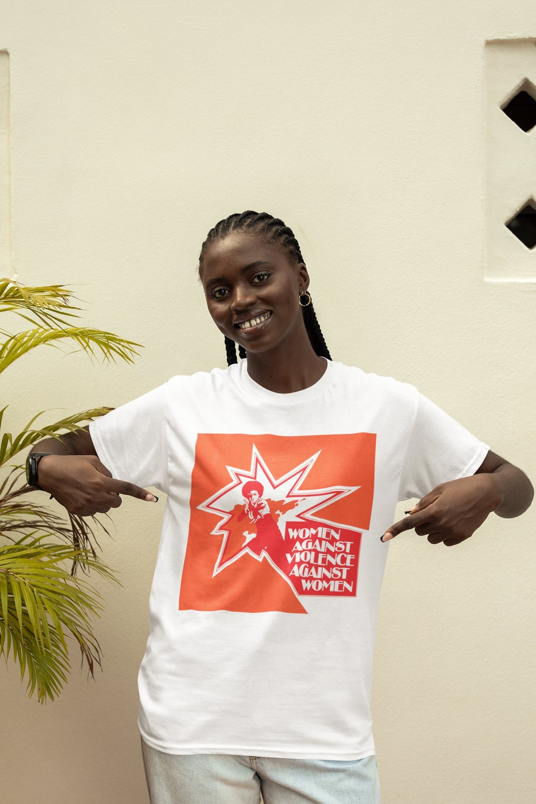 Feminist Comfort Colors Tee, Women Against Violence Against Women, VAWA ...