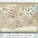 PRINTABLE Animal World Map, Kids World Map Poster, Watercolor Nursery ...