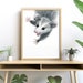 Printable Opossum Poster | Woodland Nursery Decor | Opossum Print for ...