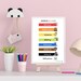 Printable COLORS Poster / Educational Poster for Classroom Decor ...