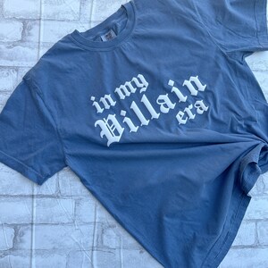 In My Villain Era Puff Print Shirt, Villain T-shirt, Funny Tee, in My Era Tee, Gift for Wife ...