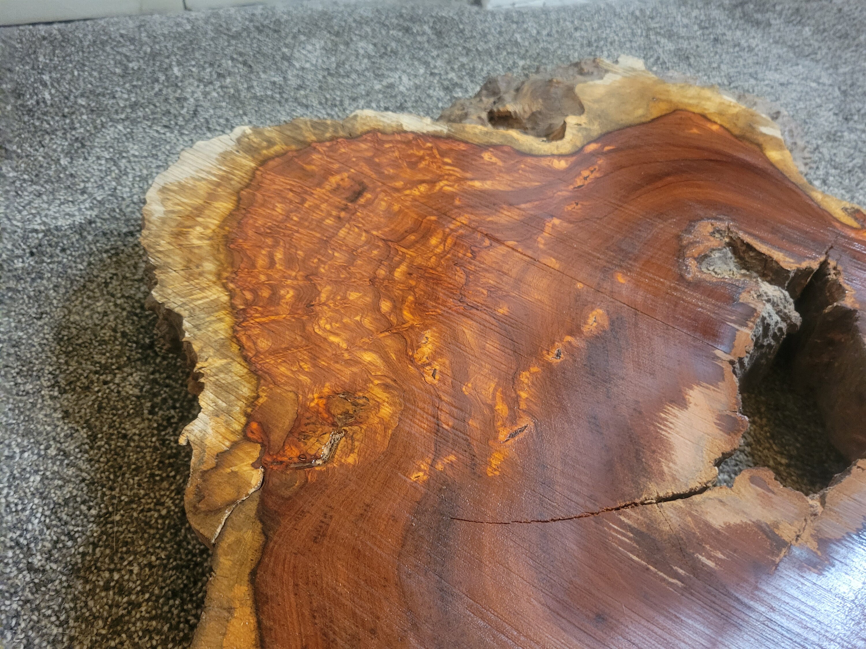 Amboyna Burl Cookie Slab - Etsy