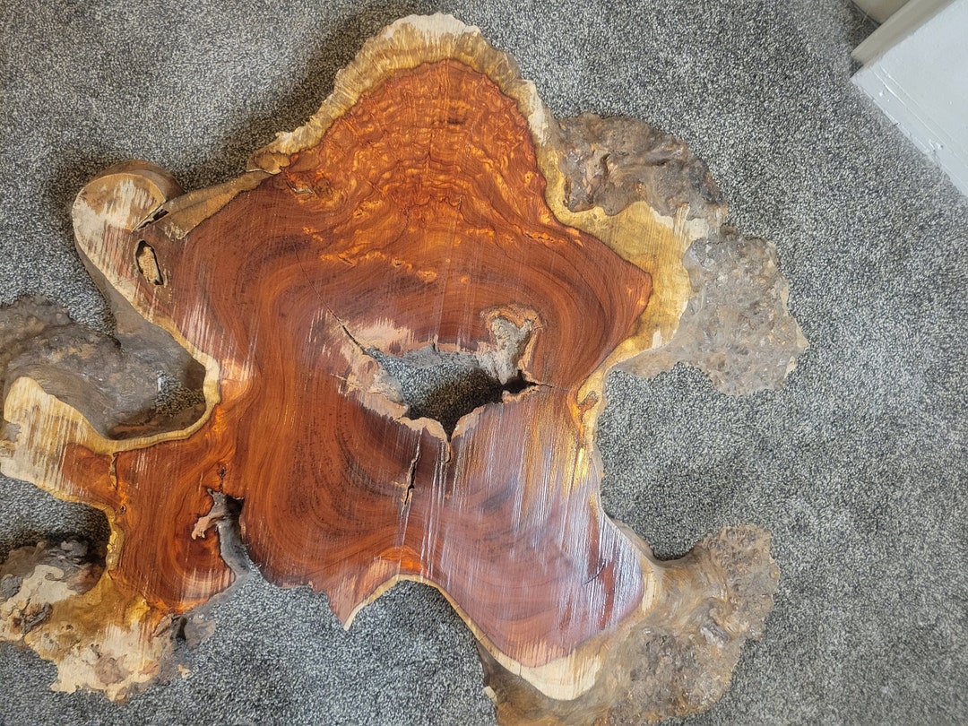 Amboyna Burl Cookie Slab - Etsy