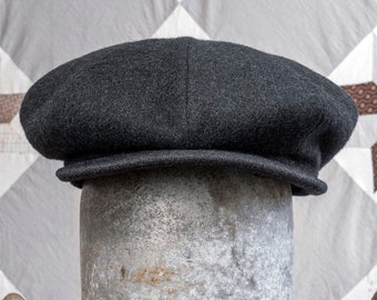 8 Panel Wool Cap - Etsy