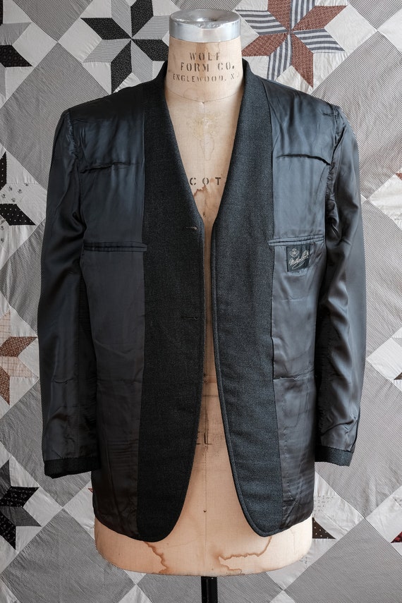 Vintage 1960s Matthew Poole Ivy League Style Black Pa… - Gem