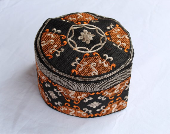 African Kufi Cap Size Cap Hausa Cap Mallam Cap Fulani Hat - Etsy