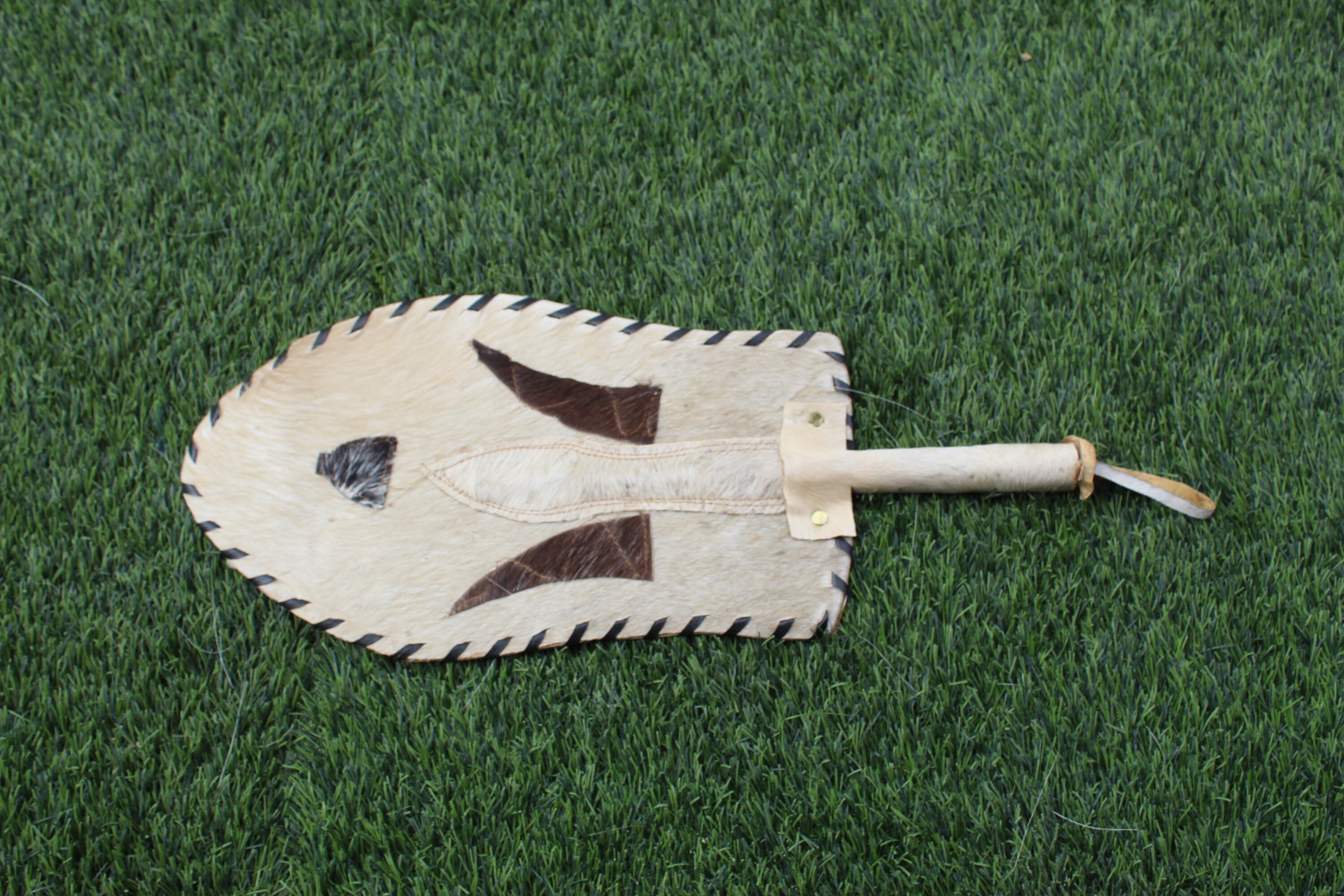 Traditional Hand Fan Chieftancy Hand Fan Animal Skin Hand - Etsy