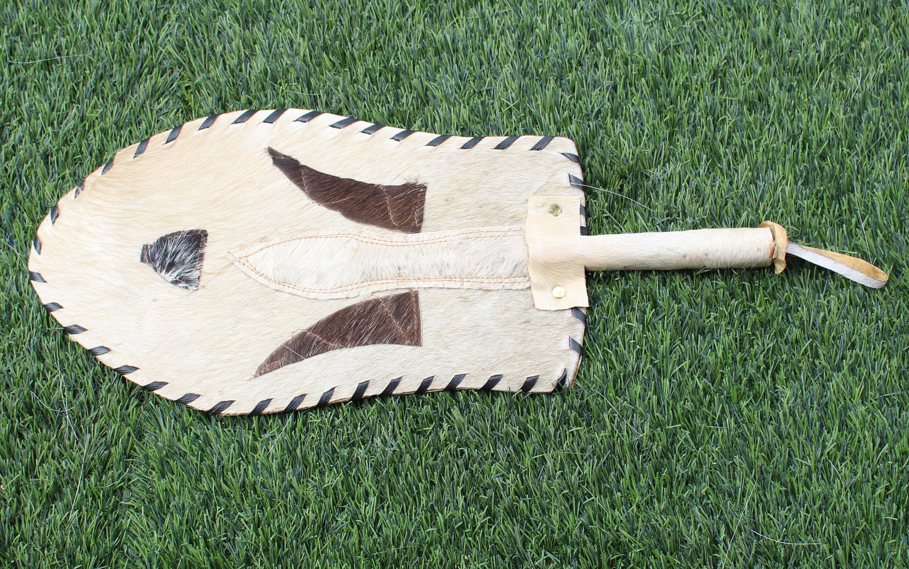 Traditional Hand Fan Chieftancy Hand Fan Animal Skin Hand - Etsy