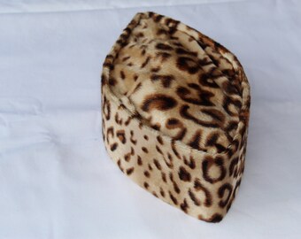 Leopard Fez Hat - Etsy