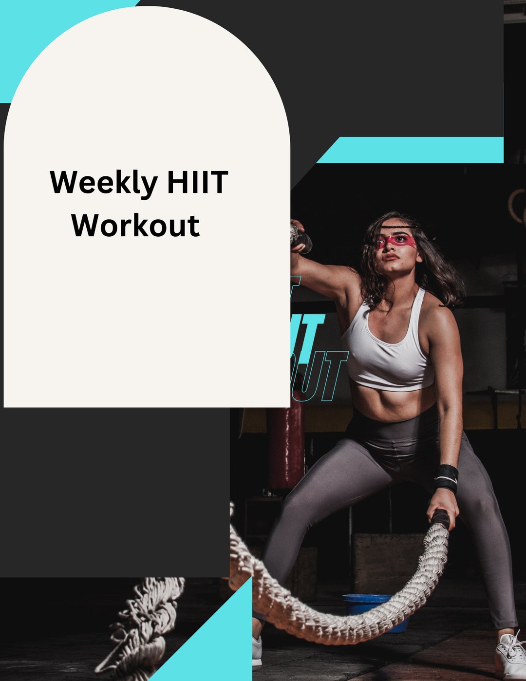 HIIT Weekly Workout Plan Instant Download - Etsy
