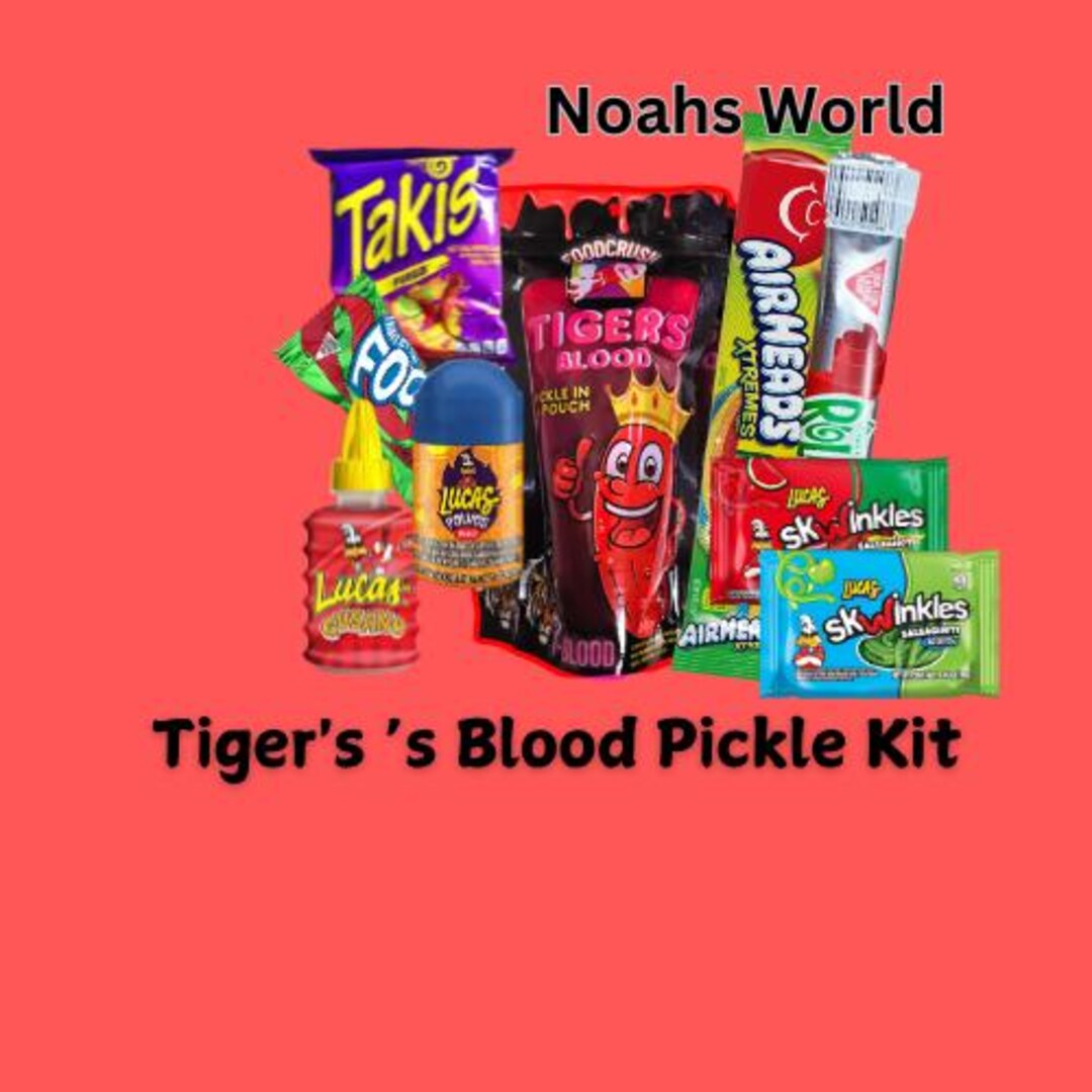 Tiger's Blood Pickle Kit | Food Crush Pickle Kits | Christmas Pickle ...