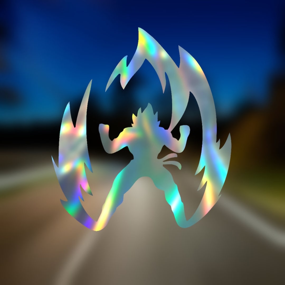 Goku Decal Power Up Dragon Ball Z - Etsy
