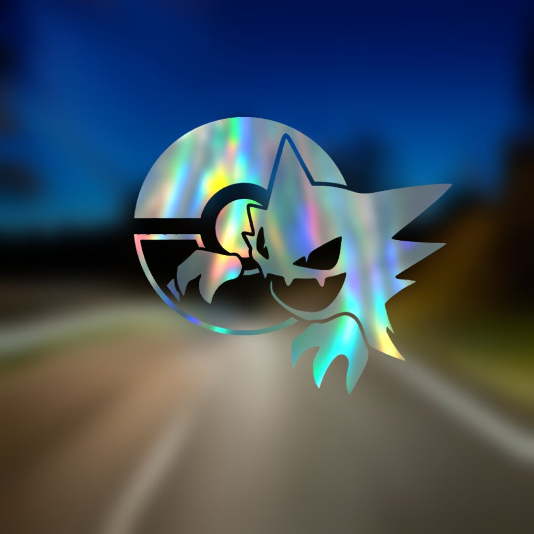 Haunter With Pokeball Decal gotta Catch 'em - Etsy