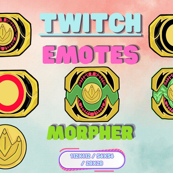 Power Ranger Emotes - Etsy