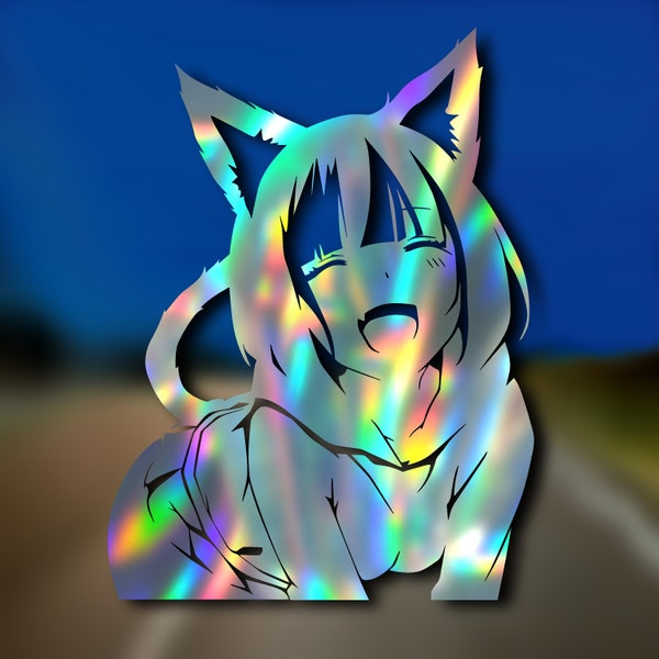 Anime Car Decal - Etsy