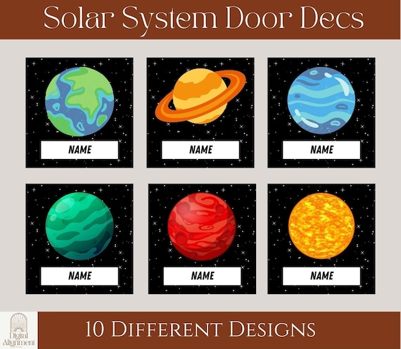 Solar System Classroom Door Ideas